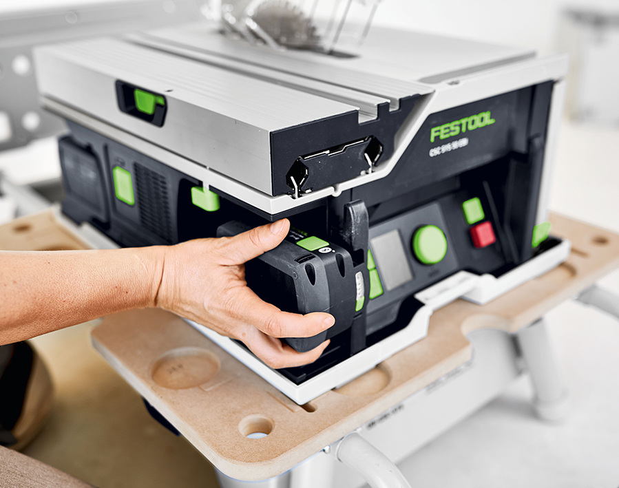 Akku-Tischkreissäge CSC SYS 50 EBI-Set | 471-0761