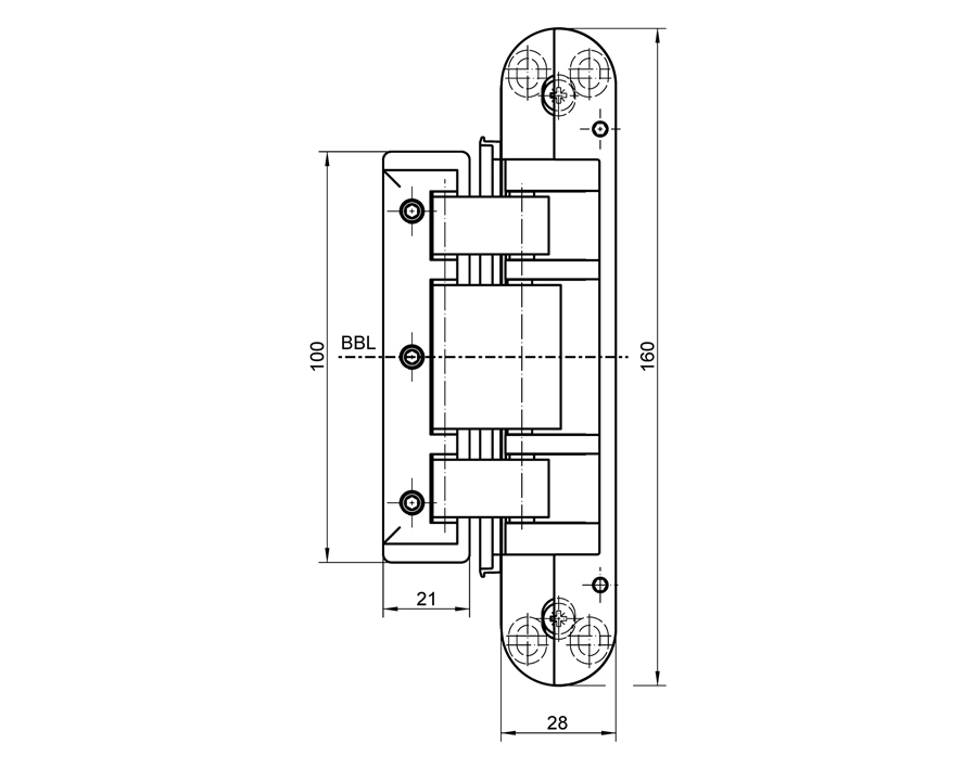 TECTUS Glas Band | 900-0340