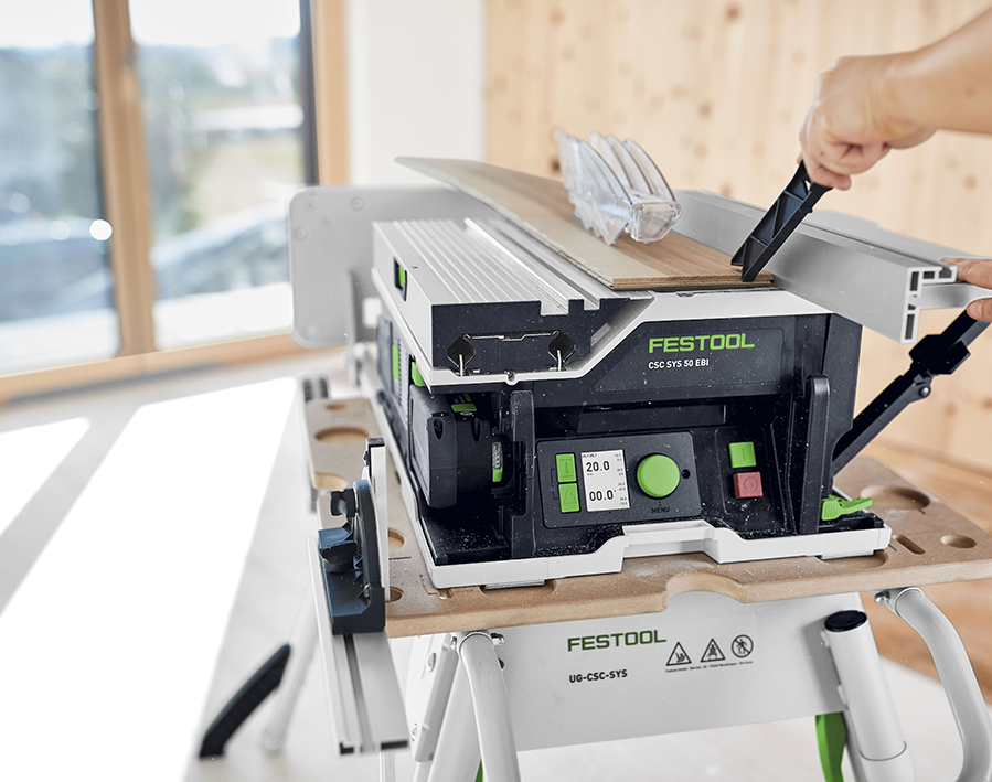 Akku-Tischkreissäge CSC SYS 50 EBI-Set | 471-0761