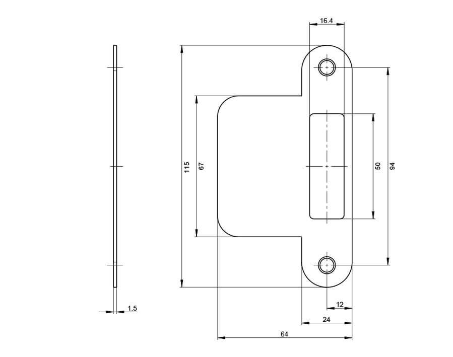 Mehrfachverriegelung SECURY Automatic - GU BKS