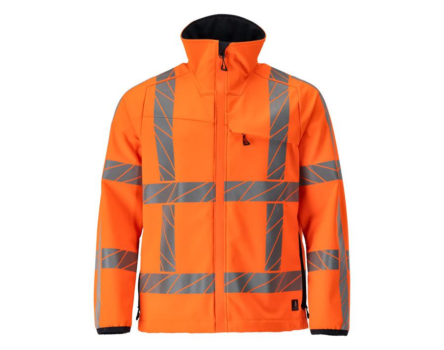MASCOT Soft Shell Jacke - Hi-Vis Orange & Sicher