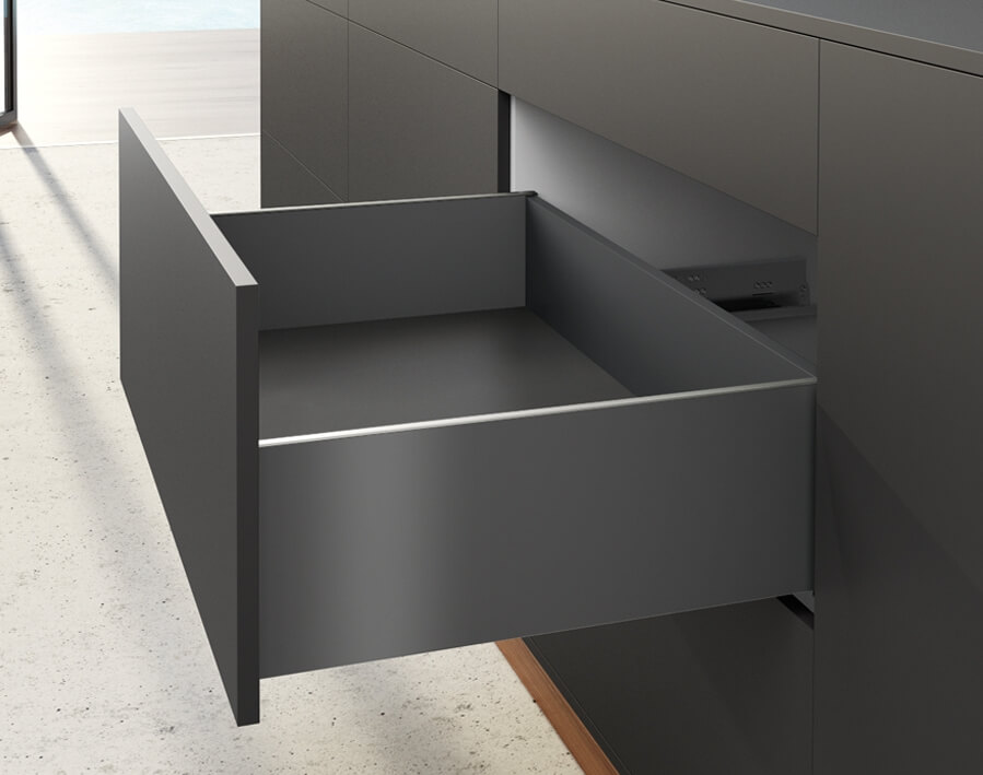 AvanTech YOU - Höhe 187 - anthrazit | 500 | Anschrauben | 70 | 895-001006