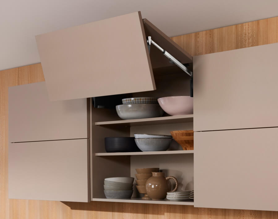 BLUM AVENTOS HF top – Perfekte Klappen für Schränke